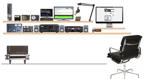 Designing a Radio Ham Shack | M0MCX - Amateur Radio - Ham Radio